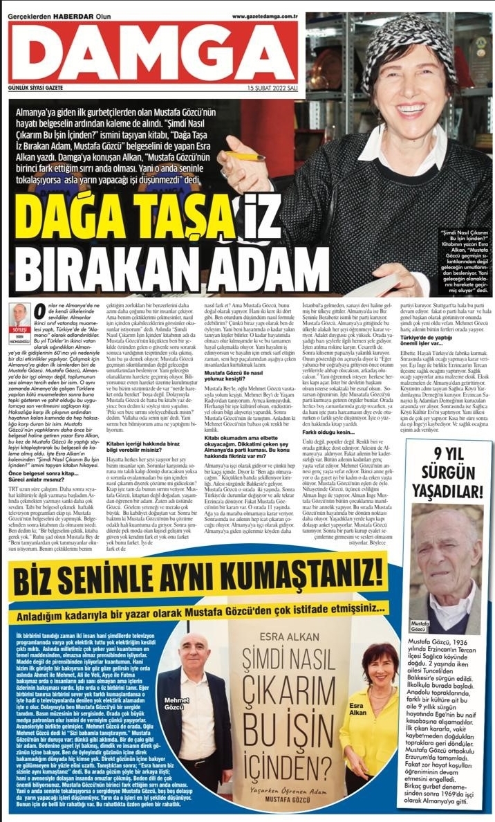 Damga Gazete - Mustafa Gözcü